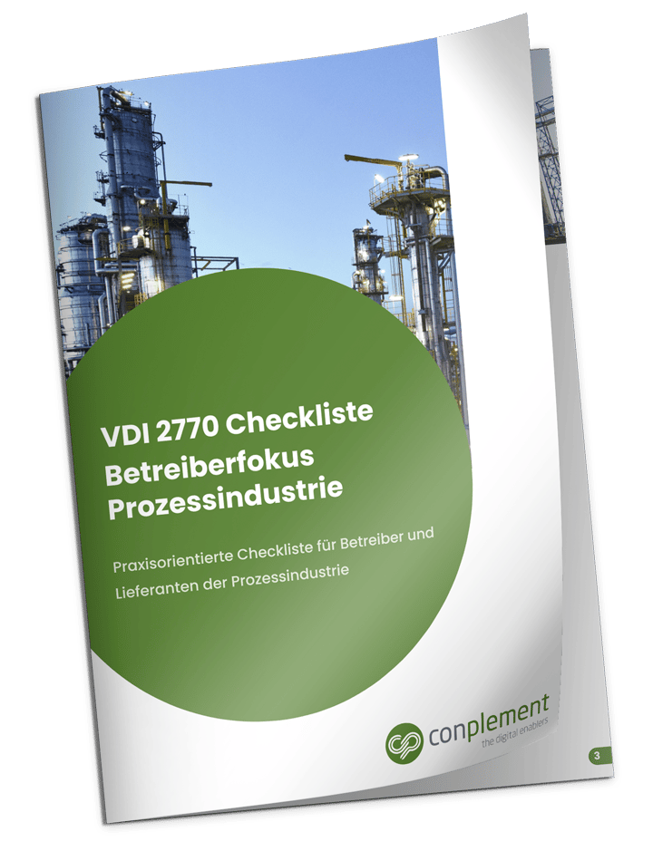 Checkliste zur Umsetzung der VDI 2770
